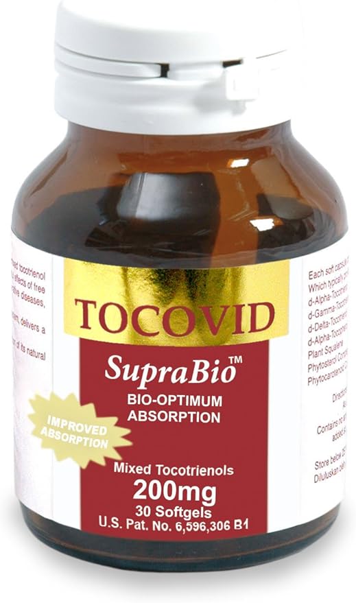 Amazon.com: Tocovid Suprabio 200 MG-Palm Tocotrienols Vitamin E ...