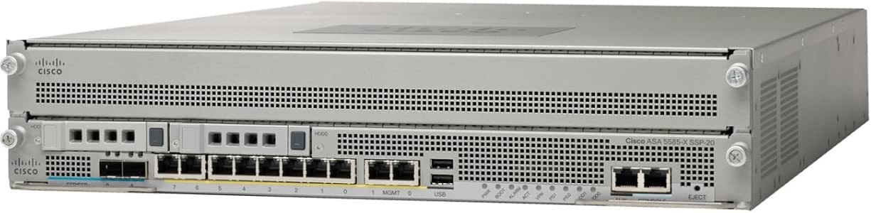 Amazon.com : Cisco ASA5585-S20P20XK9 ASA 5585-X Security Plus IPS ...