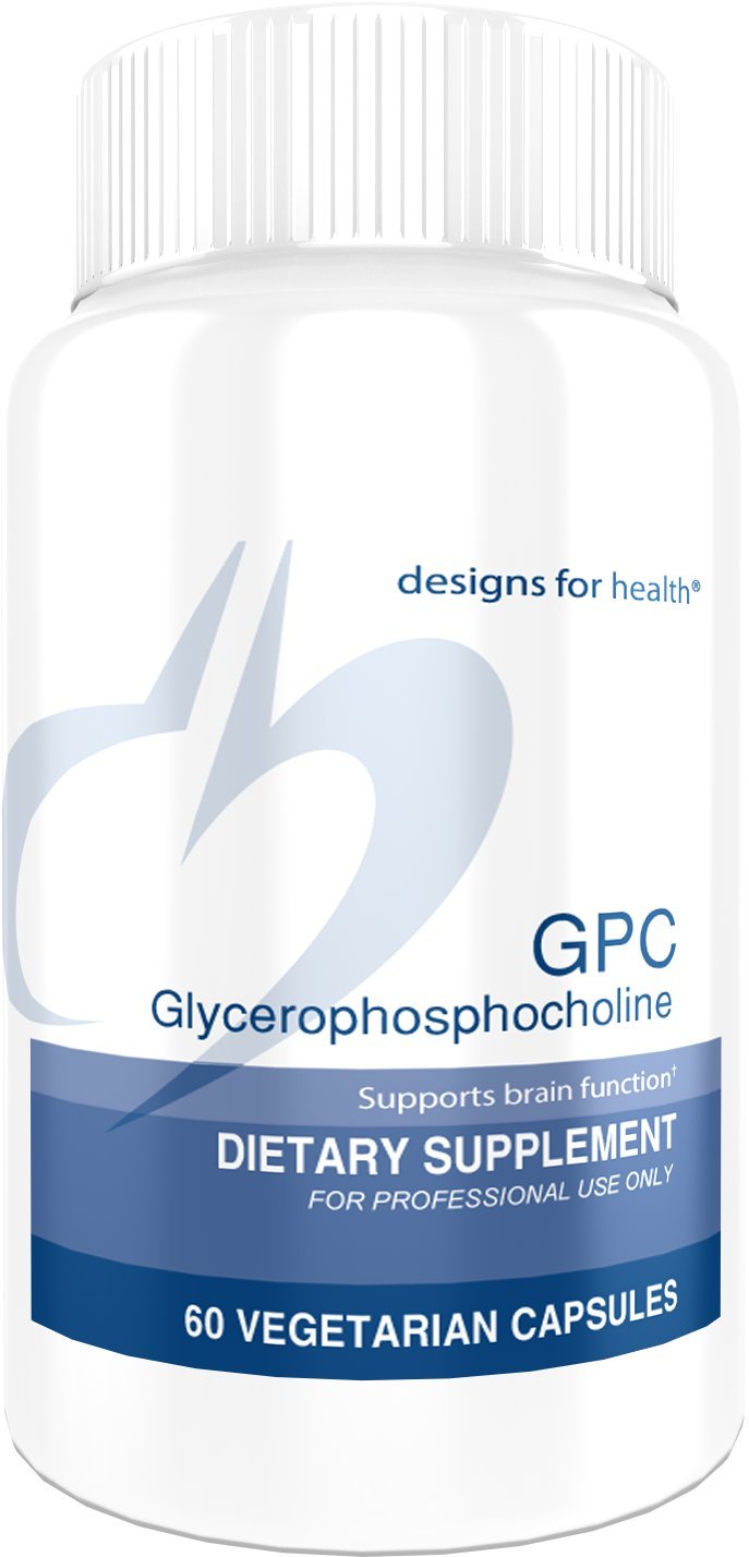 Designs for Health GPC Capsules - 300mg Alpha-Glycerophosphocholine ...