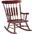 Amazon.com: Gift Mark Rocking Chairs - Classic Wooden Rocker - Comfort ...