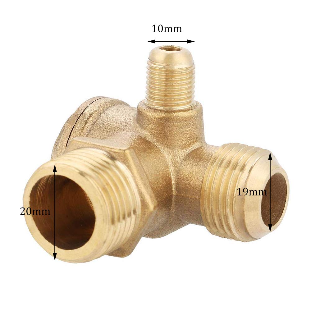 Air Compressor Check Valve – Air Compressor Thread Check Valve Brass ...