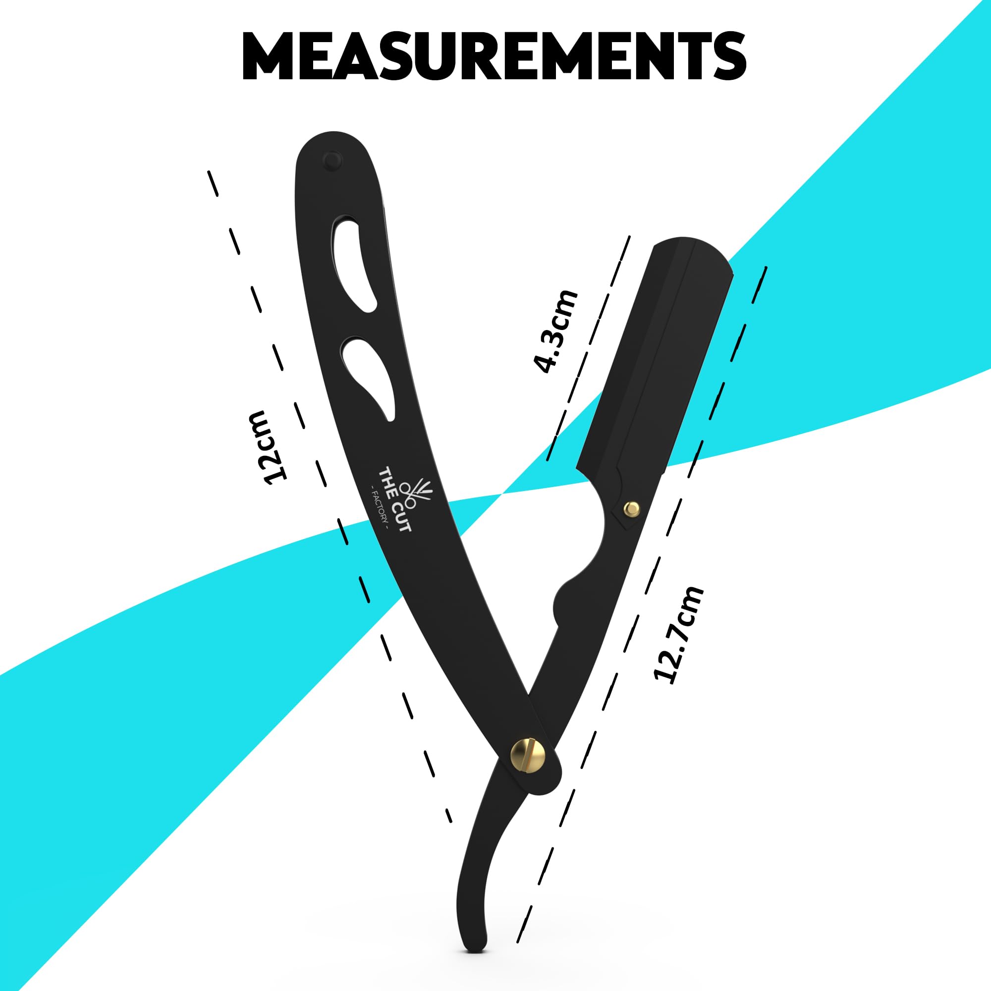 Mua Bostti The Cut- Factory- Straight Razor with 100 Pack Platinum ...