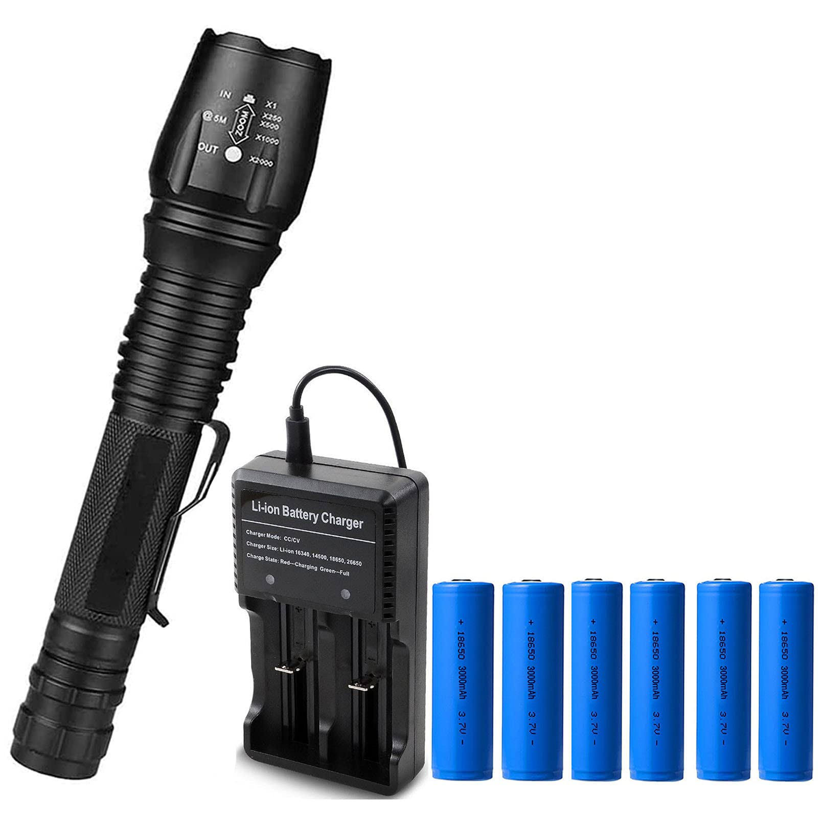 Mua This super bright and powerful military flashlight is equipped with ...