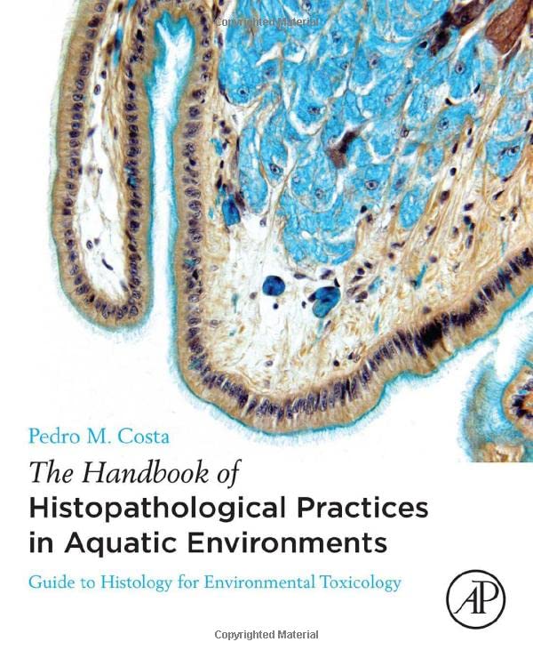 Amazon.com: The Handbook of Histopathological Practices in Aquatic ...