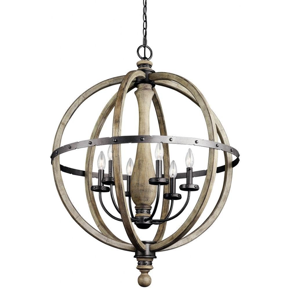 Evan 28 Inch 6 Light Chandelier by Kichler Lighting for sale | Katy, TX ...
