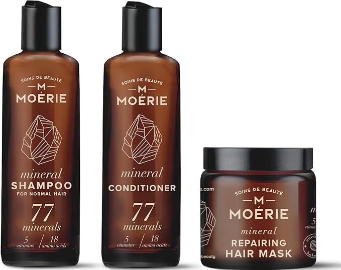 Moerie Mineral Shampoo And Conditioner Plus Hair Mask Pack – The ...