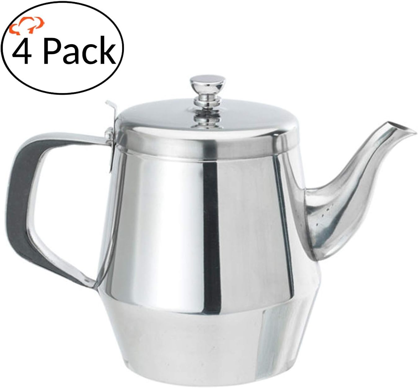 Amazon.com | Tiger Chef Deluxe Stainless Steel Gooseneck Teapot Kettle ...