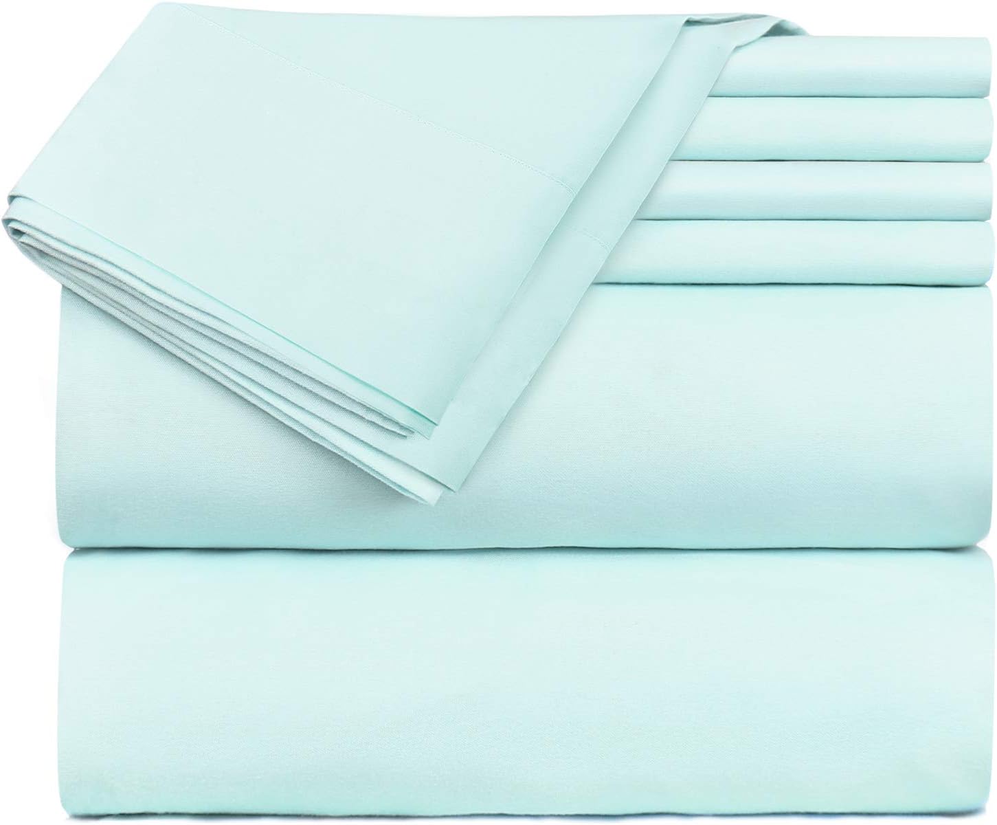 Amazon.com: Hearth & Harbor Extra Deep Pocket Bed Sheet Set, Fits ...