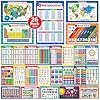26 Set of 50 Educational Posters for Kids - Multiplication Chart ...