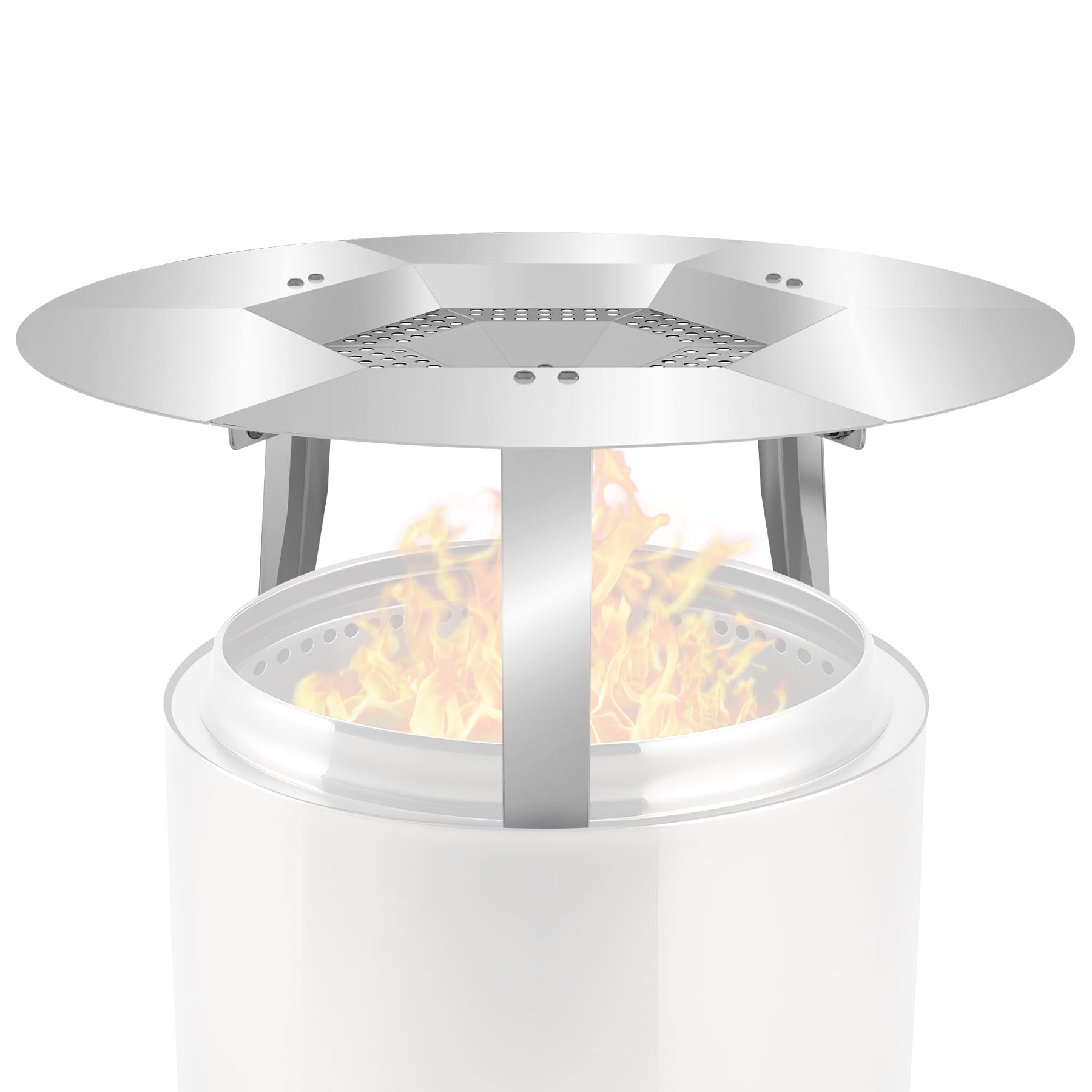 Toriexon Heat Deflector Fit for Solo Stove Bonfire 19.5", 304 Stainless ...