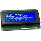 DAOKI IIC/I2C/TWI 2004 LCD Yellow Green Backlight LCD Module Shield 20X4 Character LCD Module ...