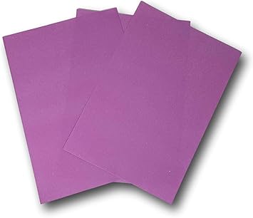 10 Feuille papier adhésive VIOLET A4 210 x 297 mm pour imprimante ...