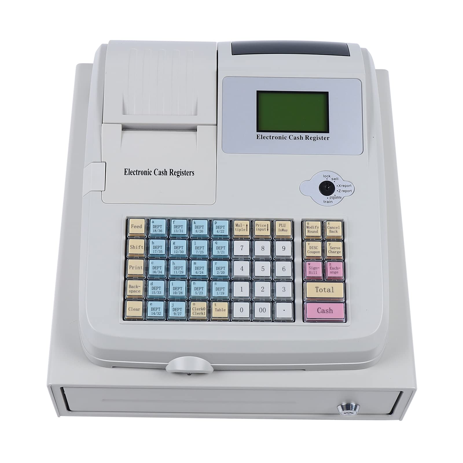 Mua TFCFL 48 Keys Electronic Cash Register with Flat Keyboard and ...