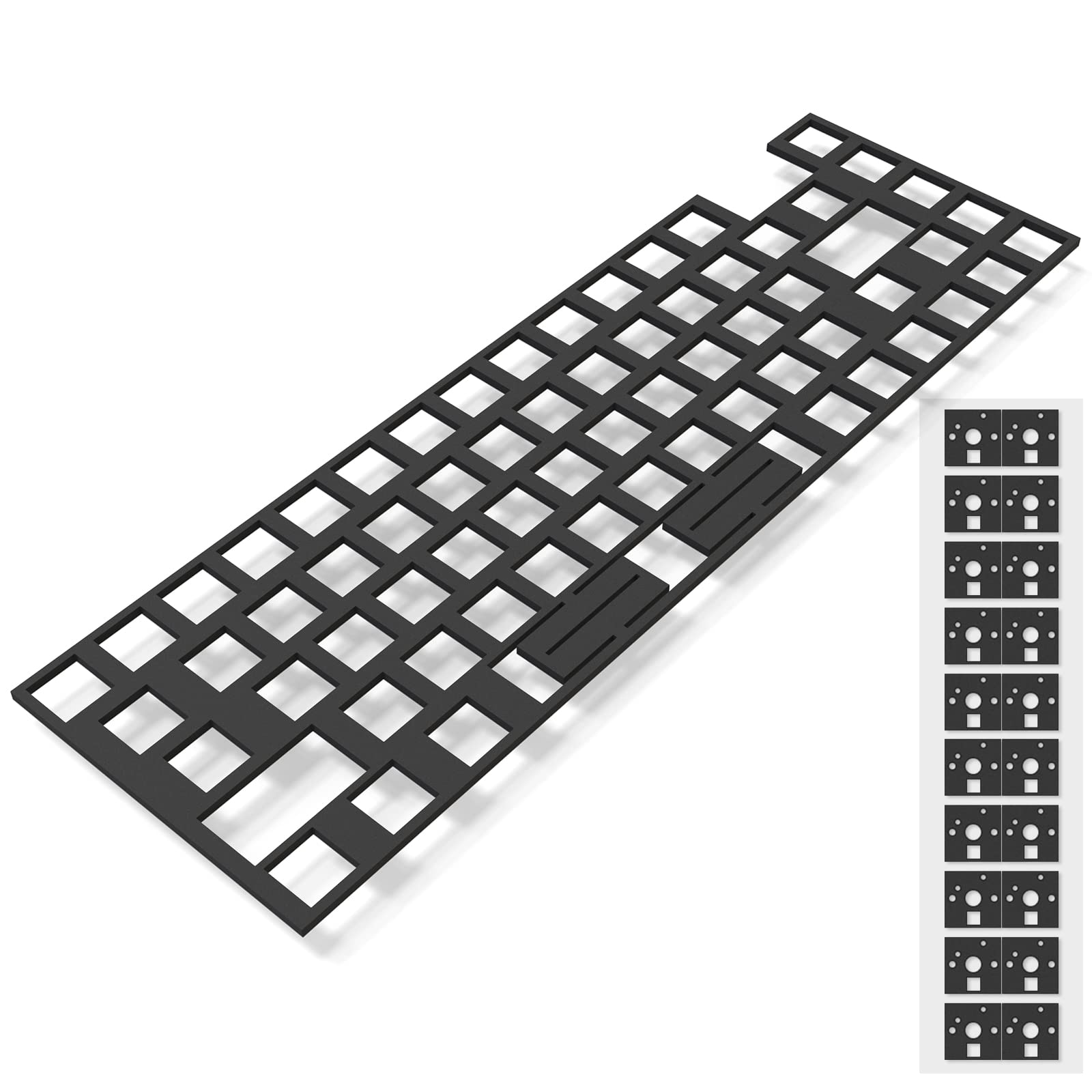 Mua RunJRX Poron Keyboard PCB Foam 68 Layout,Poron Switch Pads 120Pcs ...