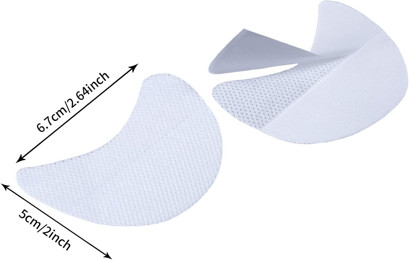 200 Pieces Eyeshadow Stencils White Eyeshadow Shield Pads Adhesive ...