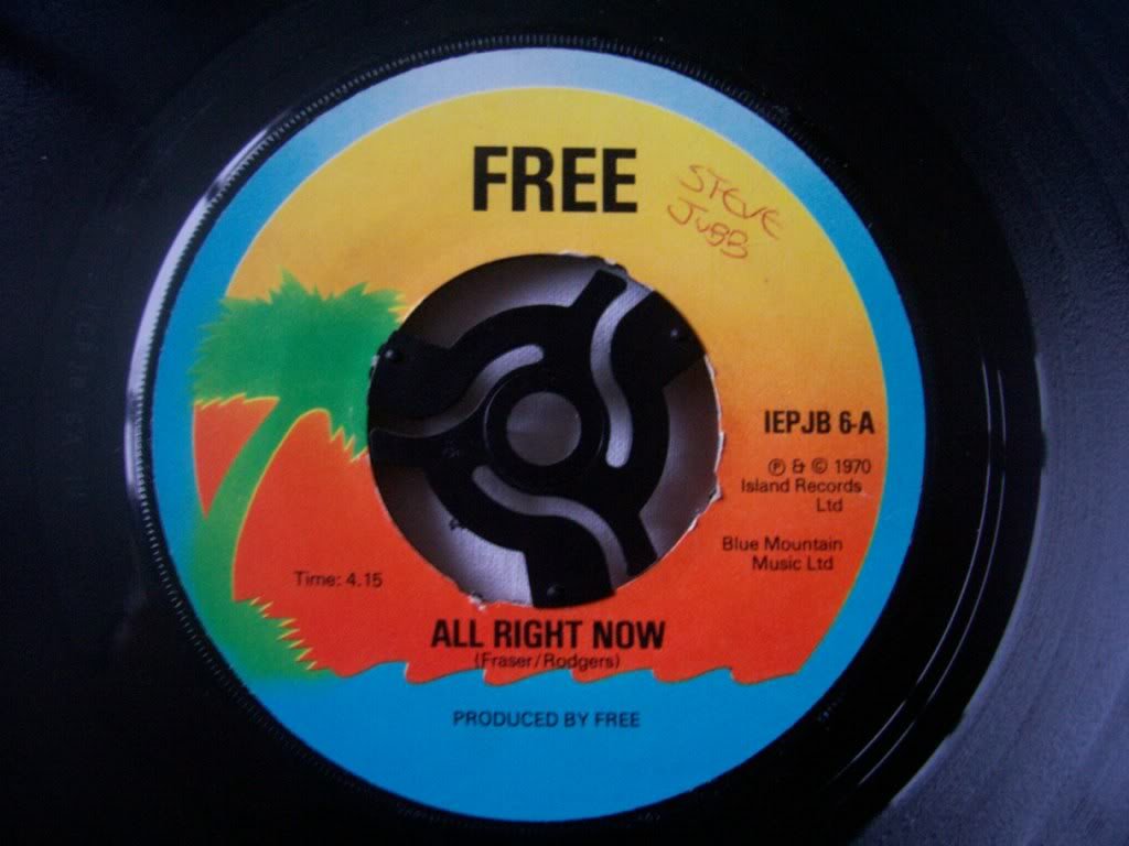 Free - All Right Now - Free 7" 45 - Amazon.com Music