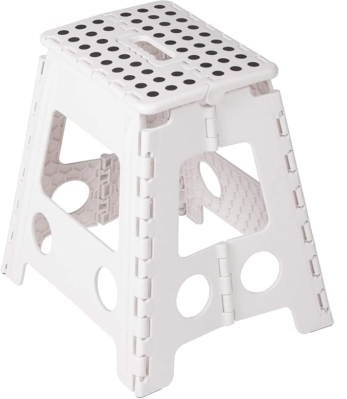 Amazon.com: KARMAS PRODUCT Super Strong Folding Step Stool 15 in ...