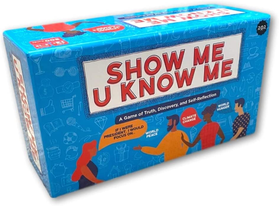 Show Me You Know Me Party Game: Best Icebreaker Card Game for Parties ...