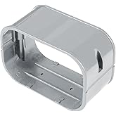 Amazon.com: LyPrem PVC Line Cover Kit Parts Accessories for Ductless Mini Split (4" Wall Cover ...