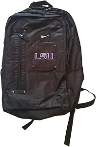 Amazon.com: Nike LSU Tigers 12 inch Laptop Backpack Black: Computers ...