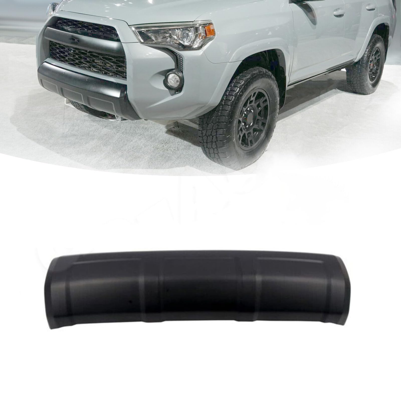 ZZDSNJ Lower Valance Panel Front Bumper Molding Replacement ABS Matte ...