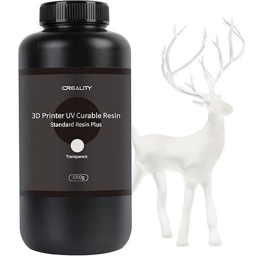 3D Printer Resin 1kg, Upgraded Standard Photopolymer Resin 405nm UV ...