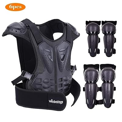Buy Webetop Kids Dirt Bike Body Chest Spine Protector Size L Vest Gear ...