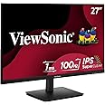 Amazon.com: ViewSonic VS2747-H 27 Inch 1080p IPS Monitor with 100Hz ...