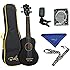 Amazon.com: Alida Basswood Black Color Soprano Ukulele Kid Guitar ...