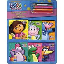 Dora Mini Colouring Book & Pencil Set Dora the Explorer: 9781472316912 ...