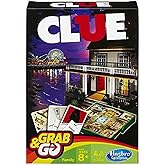 Amazon.com: Hasbro Gaming Clue Grab and Go Game (Travel Size) : Toys ...