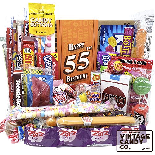 VINTAGE CANDY CO. 55TH BIRTHDAY RETRO CANDY GIFT BOX – 1964 Decade ...