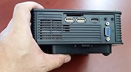 Amazon.com: VicTsing Mini LCD Video Projector, Multimedia Home Theater ...