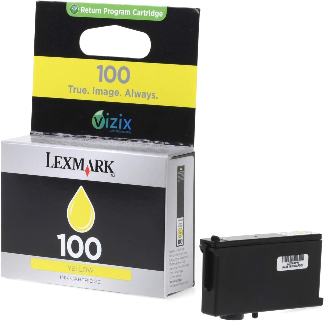 Lexmark 14N0902BR cartucho de tinta Original Amarillo 1 pieza(s ...