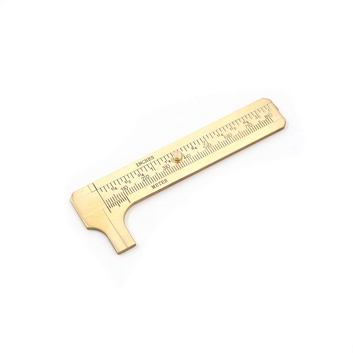 Buy T Tulead Measurement Tool Brass Vernier Caliper Double Scale ...