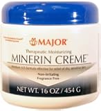 Amazon.com: Major Therapeutic Moisturizing Minerin Creme 16oz for Dry ...