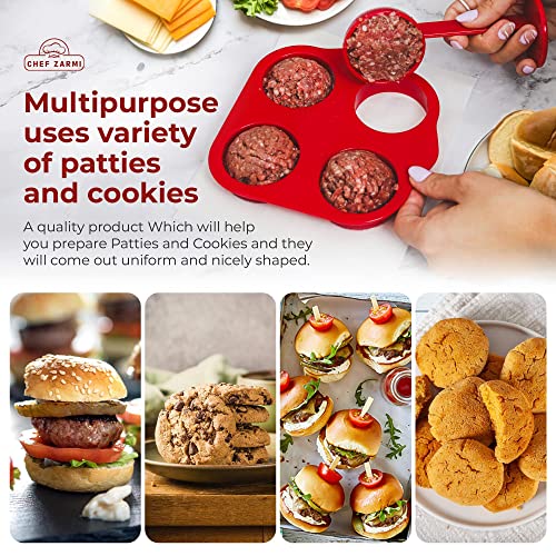 Chef Zarmi Cookie & Mini Patty Shaper forms and Press Kit - Mini ...