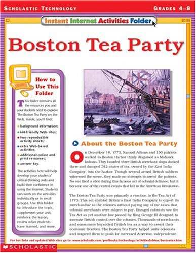 Instant Internet Activities Folder: Boston Tea Party: Cooper, Terry ...