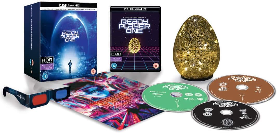 Ready Player One - 4K Ultra HD Exclusive Egg Light Collector's Edition ...