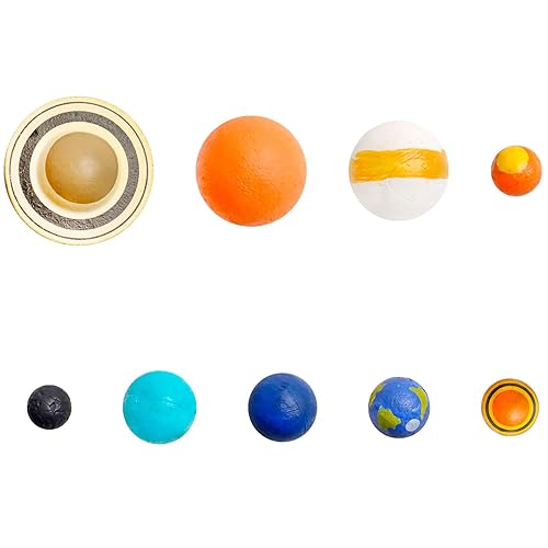9 Pcs Universe Planet Solar System Model Planets Model Solar System ...