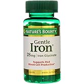 Amazon.com: Nature's Bounty Gentle Iron 28 mg 90 Capsules : Health ...