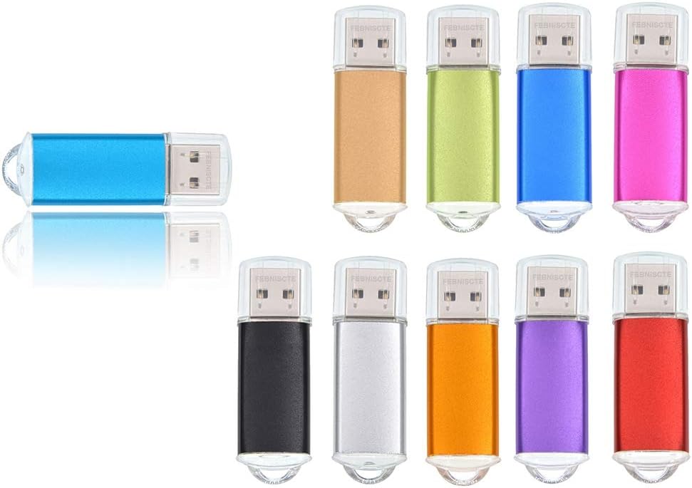 10 Pezzi Chiavette USB 3.0 8 GB Pendrive Penne USB: Amazon.it: Elettronica