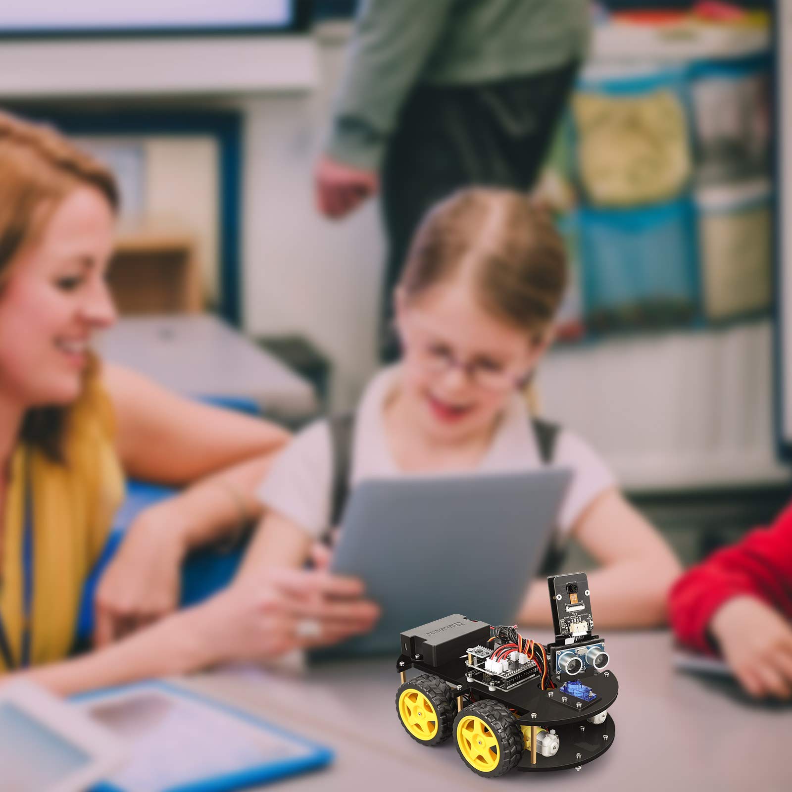 Mua ELEGOO UNO R3 Smart Robot Car V4.0 Electronic Craft Educational ...