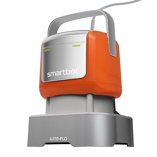 Smartbot Submersible water pump (Orange) Flow Rate 2800 GPH, Max Lift ...