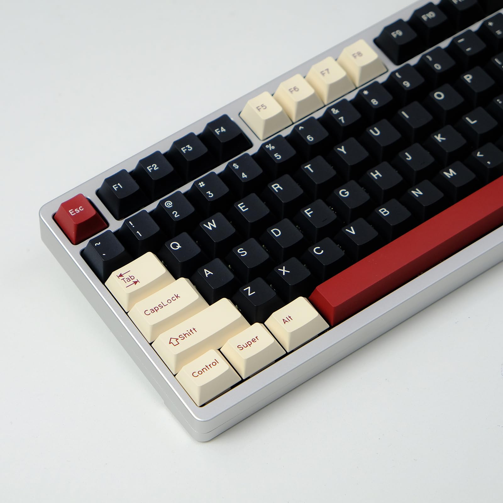 Mua Rome PBT Double Shot Custom Keycap Set,176 Keys Black Gaming Key ...