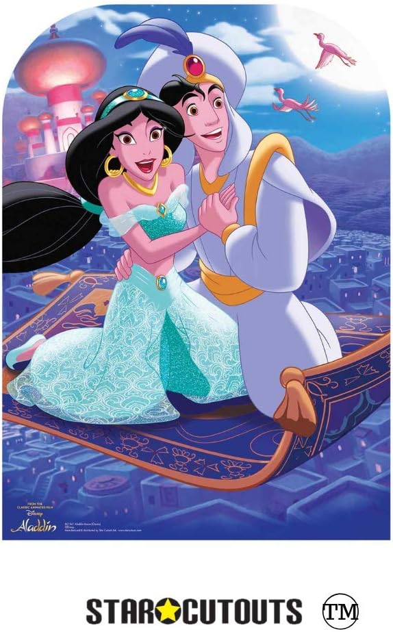 STAR CUTOUTS SC1341 Lifesize Cardboard Cutout Magic Carpet A Whole New ...