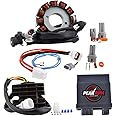 Amazon.com: RMSTATOR High Output Stator 140 W + Voltage Regulator ...