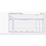 Amazon.com : Rediform 1L114 Material Requisition Book 4 1/4 x 7 7/8 Two ...