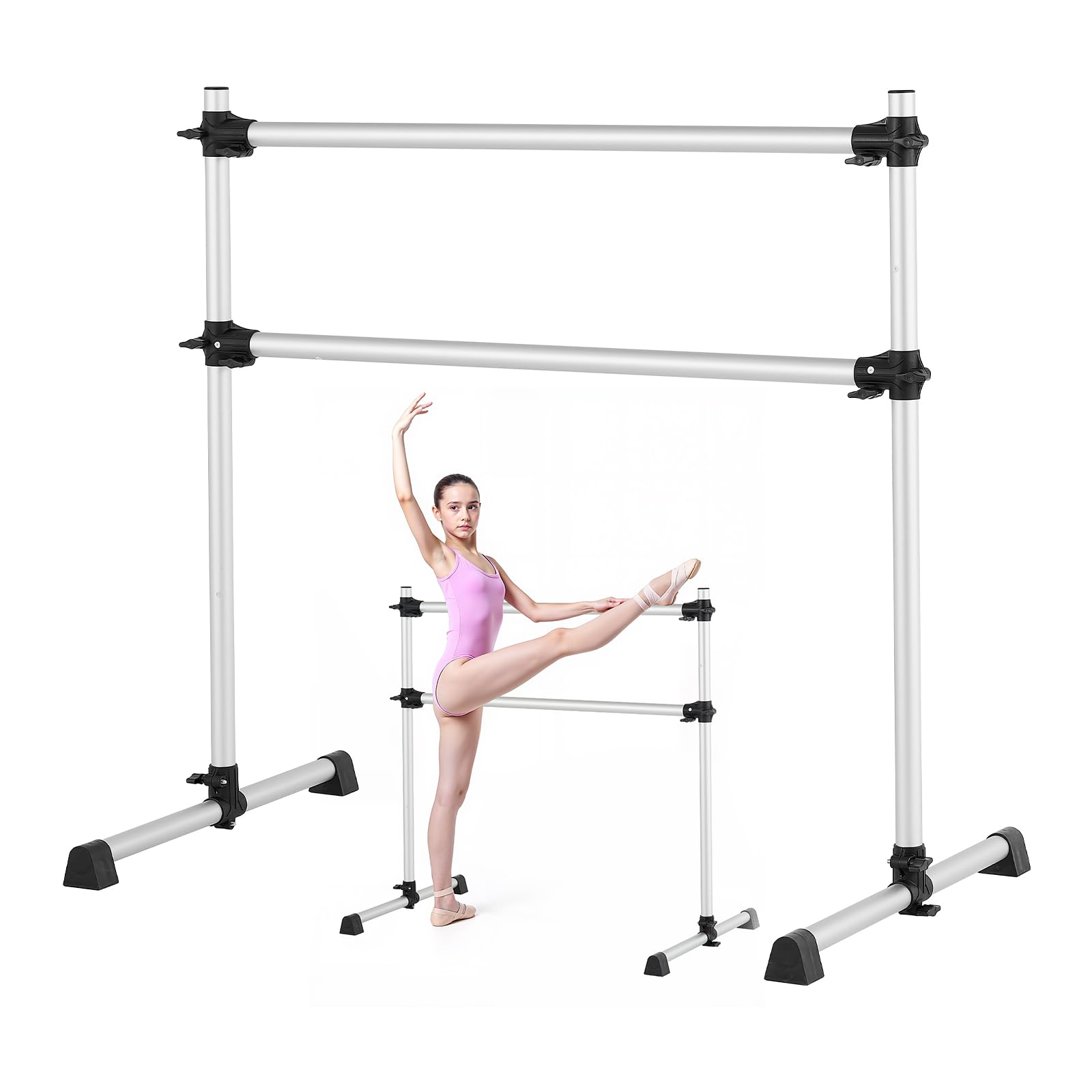 Mua VEVOR Ballet Barre, Barre Bar for Home, Freestanding Portable Ballet Stretching Dance Bars ...