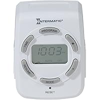 Intermatic DT122K 15-Amp Two-Outlet Heavy Duty Digital Indoor Timer ...
